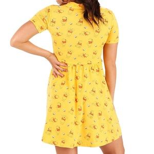 cakeworthy | Dresses | Nwt Cakeworthy Disney Winnie The Pooh Yellow ...